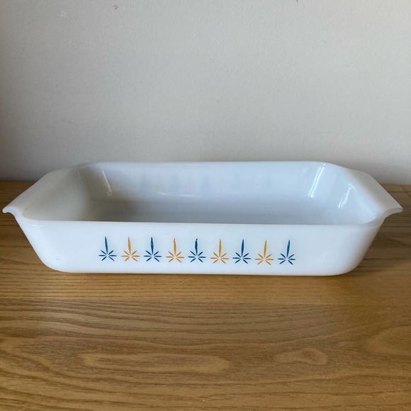 Fire King | Kitchen | Vintage Anchor Hocking Fireking 52 Qt Candle Glow ...